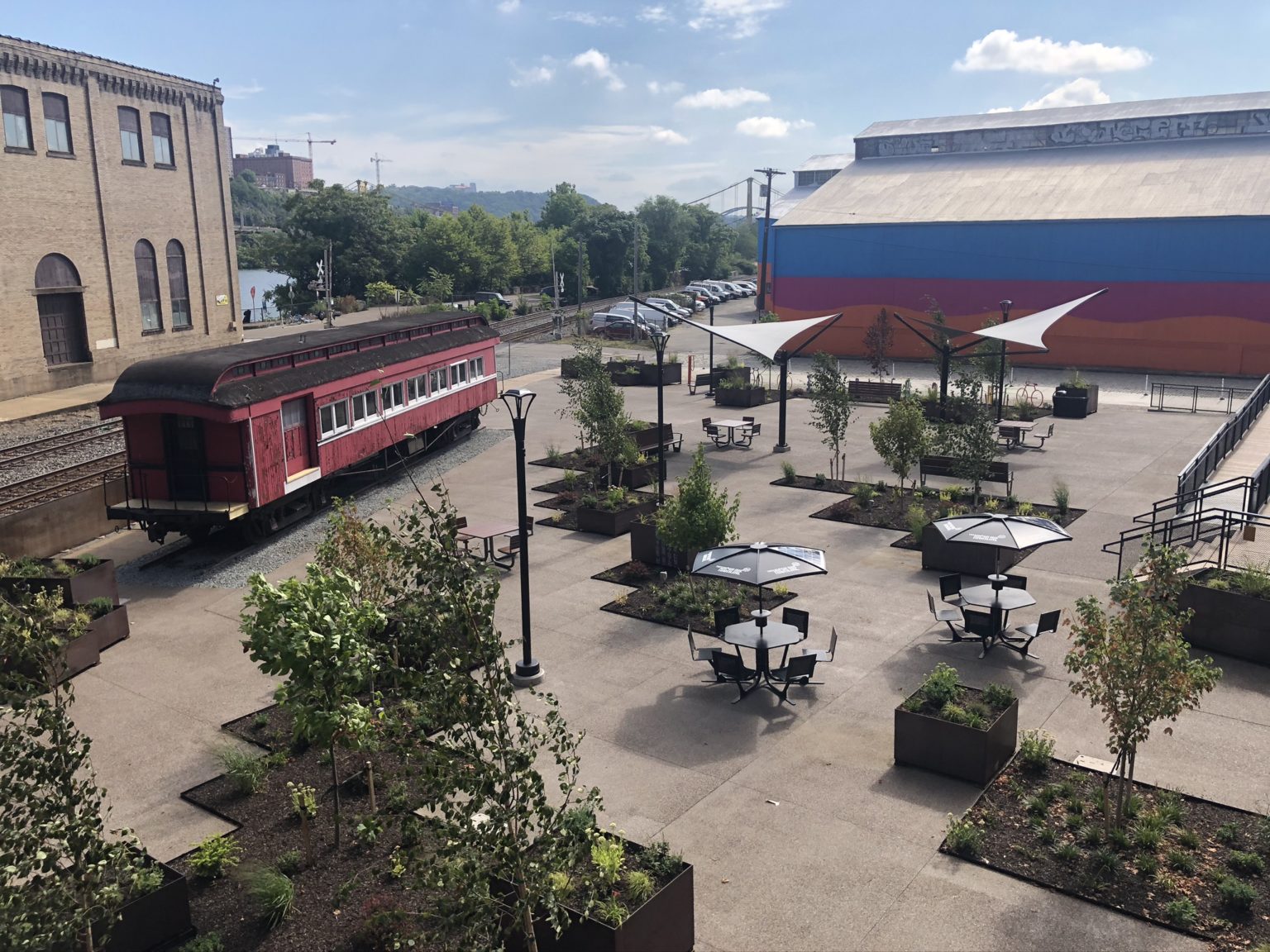 The Highline is Pittsburgh's new elevated riverfront green space on the ...